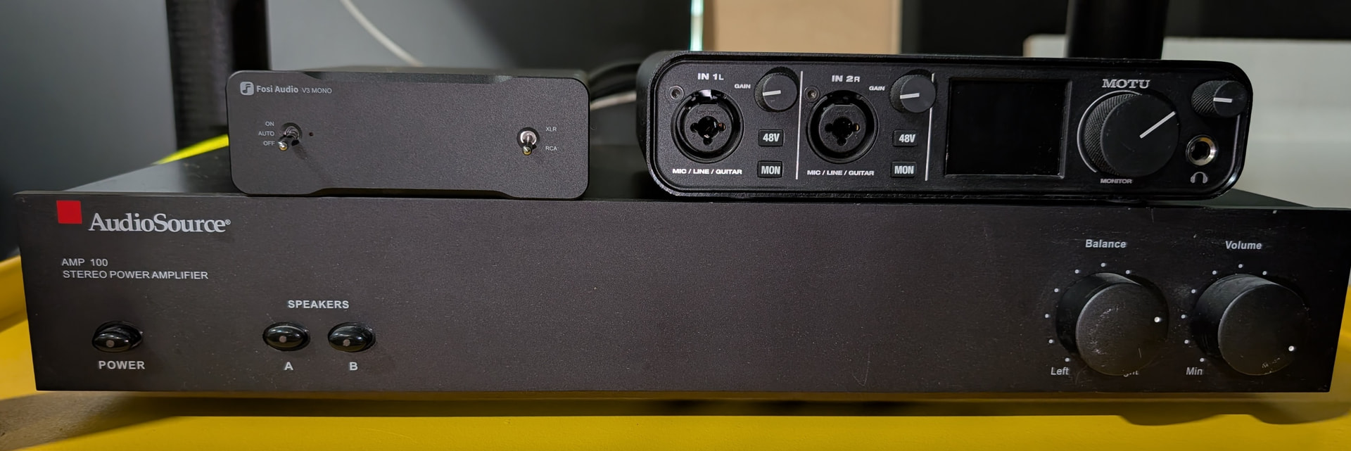 Replacing my Ampsource AMP100 with Fosi V3 Mono as measurement ...